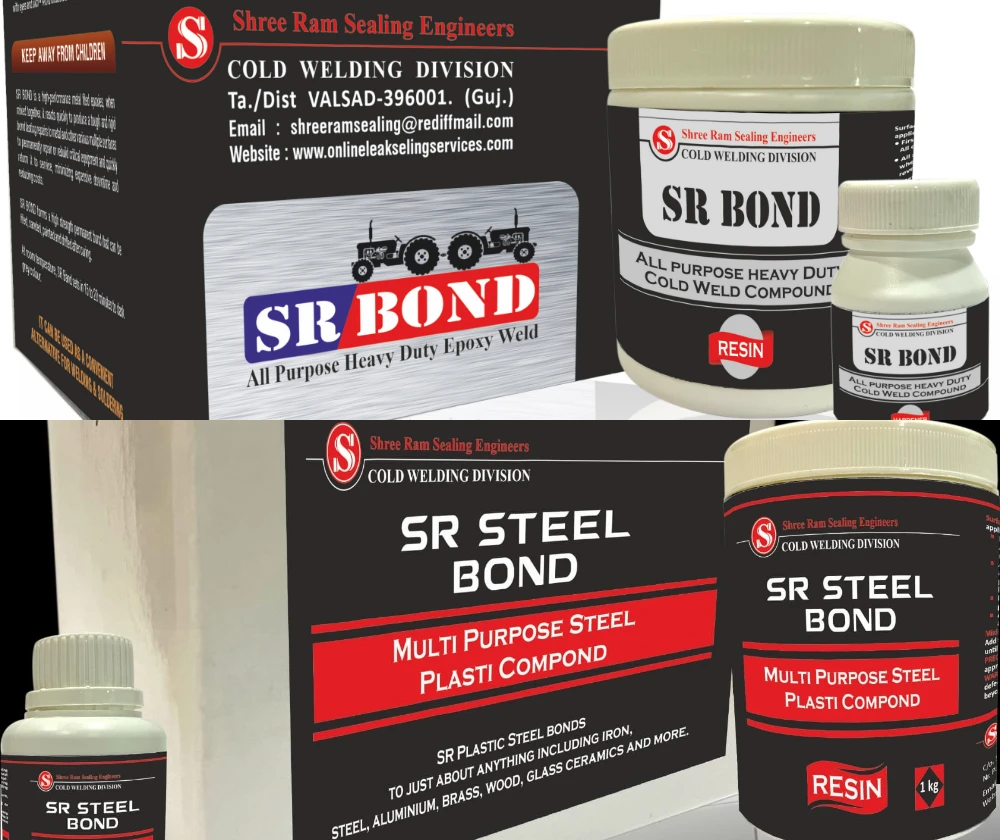 SR Bond Putty – Heavy Duty Epoxy Weld for Quick Repairs