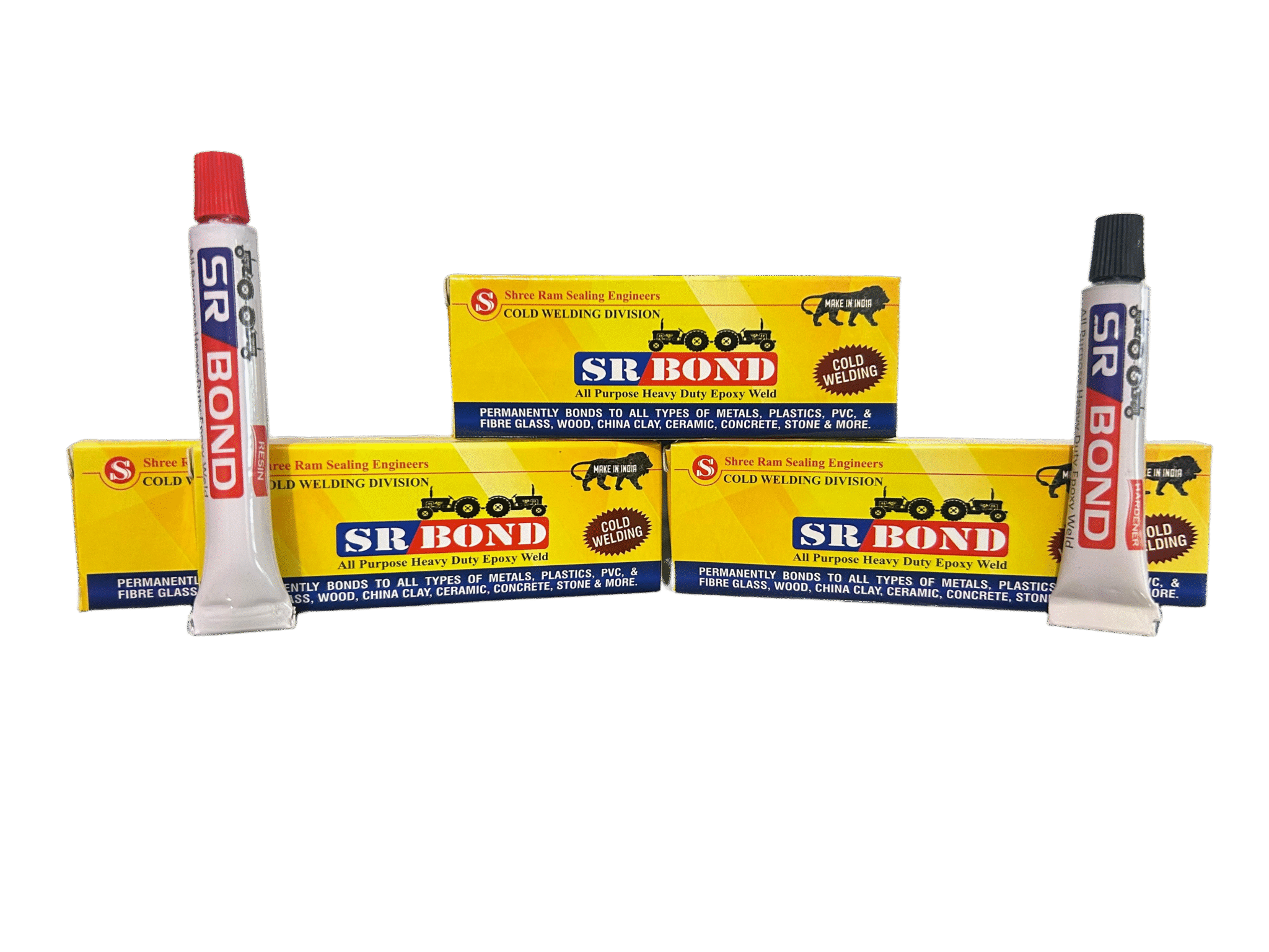 SR Steel Bond Steel Putty | Heavy Duty Epoxy for Industrial Repair